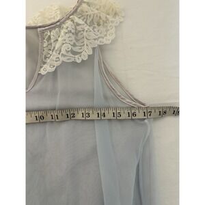 Sears | Intimates & Sleepwear | Vintage 6 70s Sears Light Blue Chiffon ...